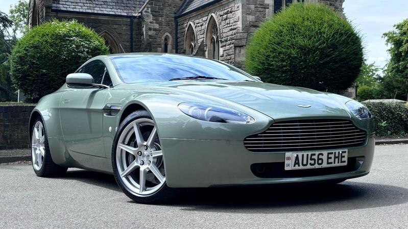 SOLD - Used ASTON MARTIN VANTAGE 2006 Green in Stoney Stanton ...